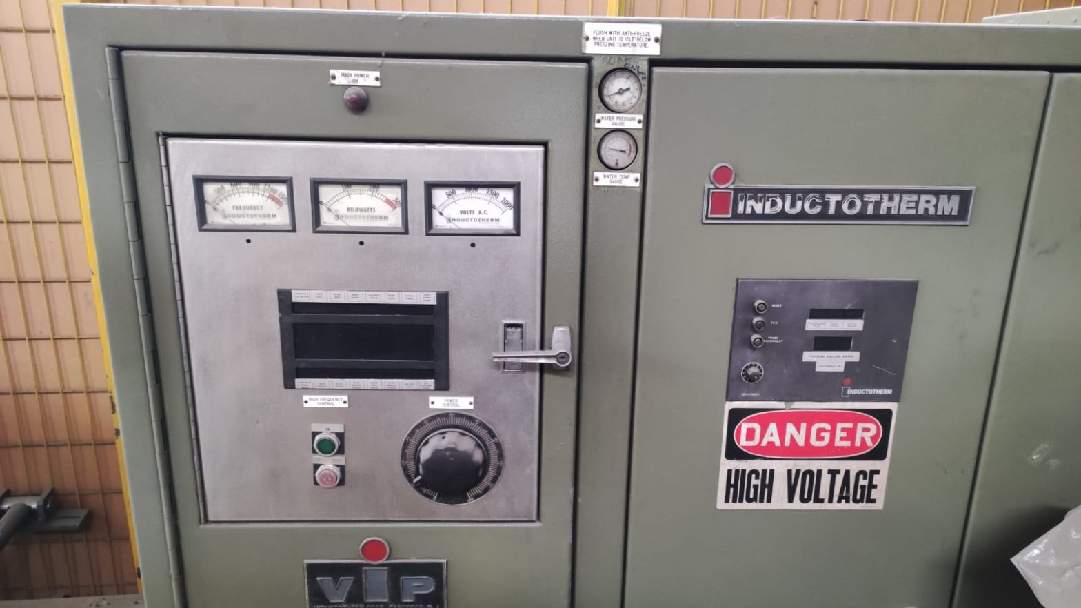 250kW VIP Power Trak 350 KG Dura-line Furnace - Inductotherm Group Turkey